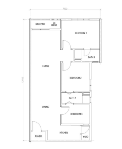 Three Bedroom - Featuring a Master Suite & Generous Layout